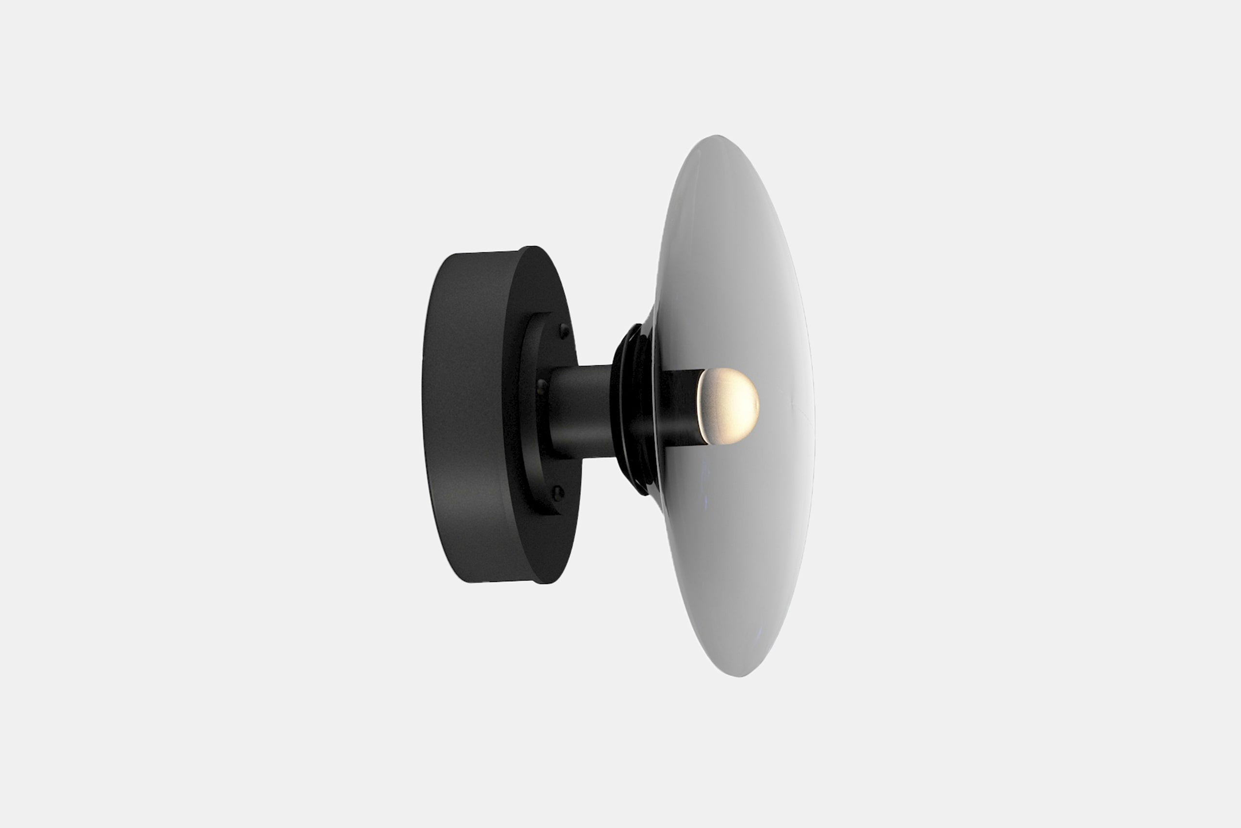 Designer Round Sconce | Round Wall Lighting | Luna A | Gabriel Scott