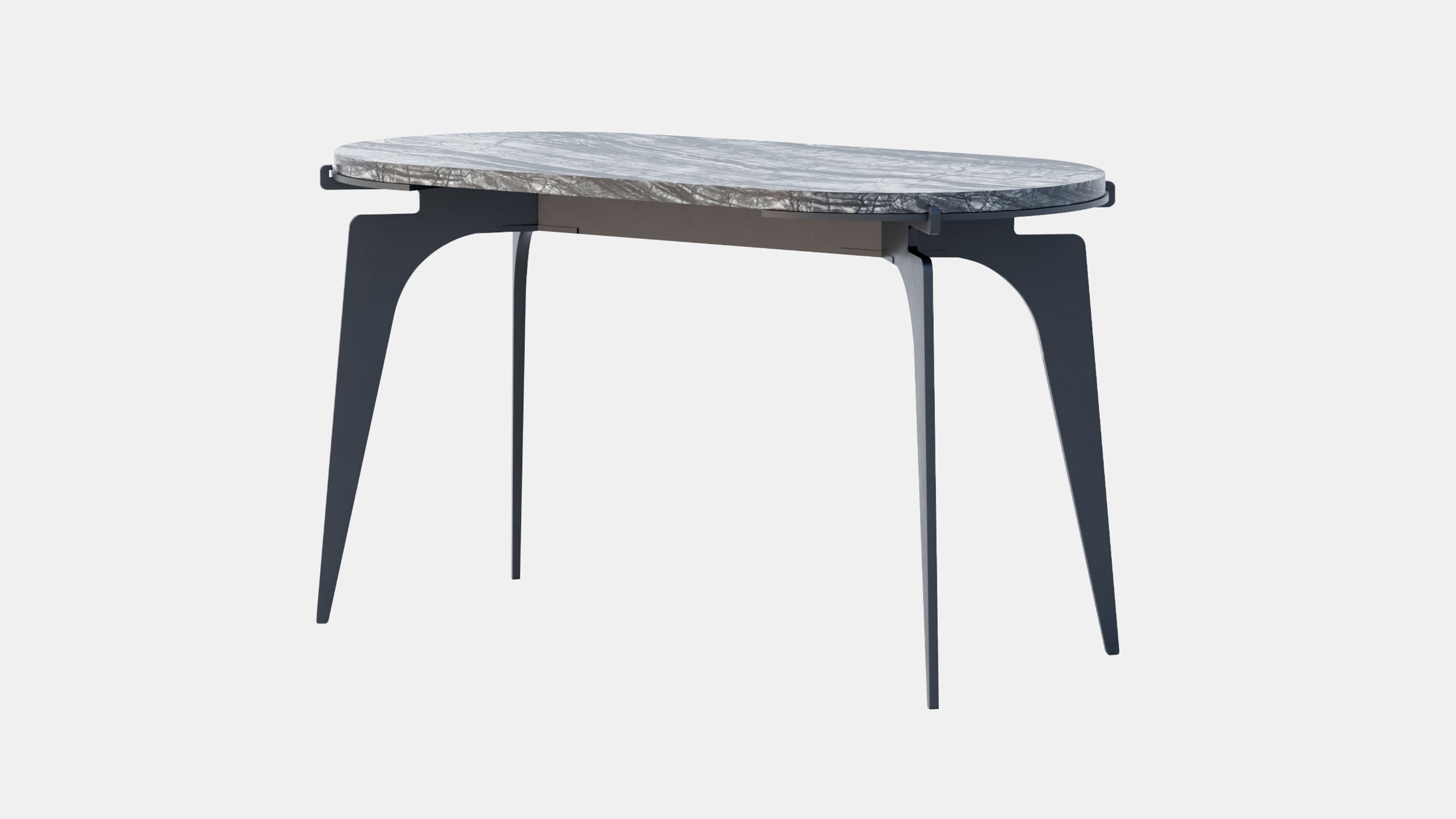 Gabriel Scott | Prong Racetrack Side Table